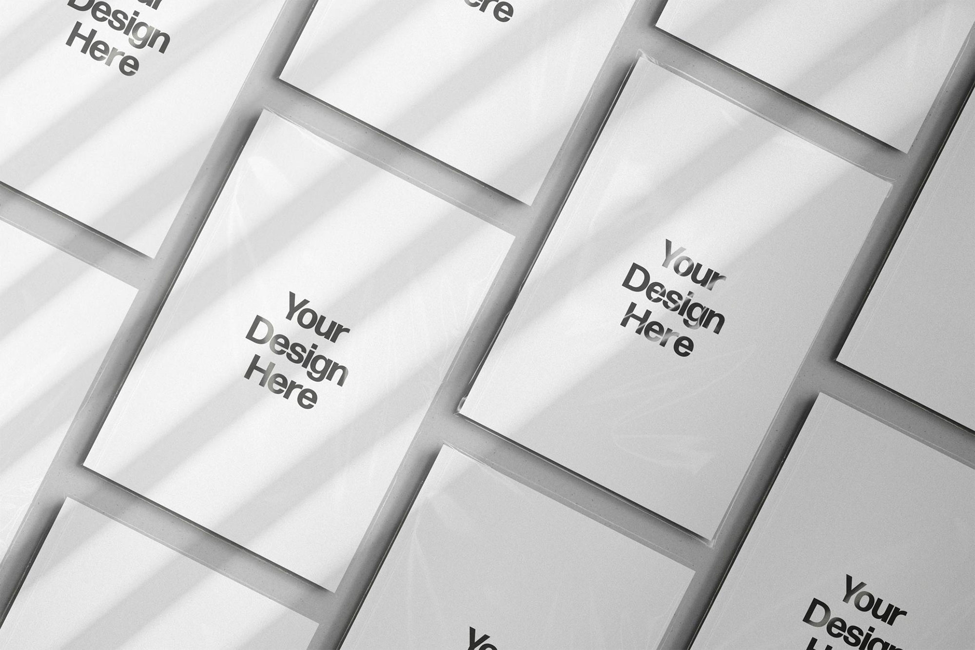 Plastic Sleeve A4 Magazines Mockup Free Download | Resource Boy