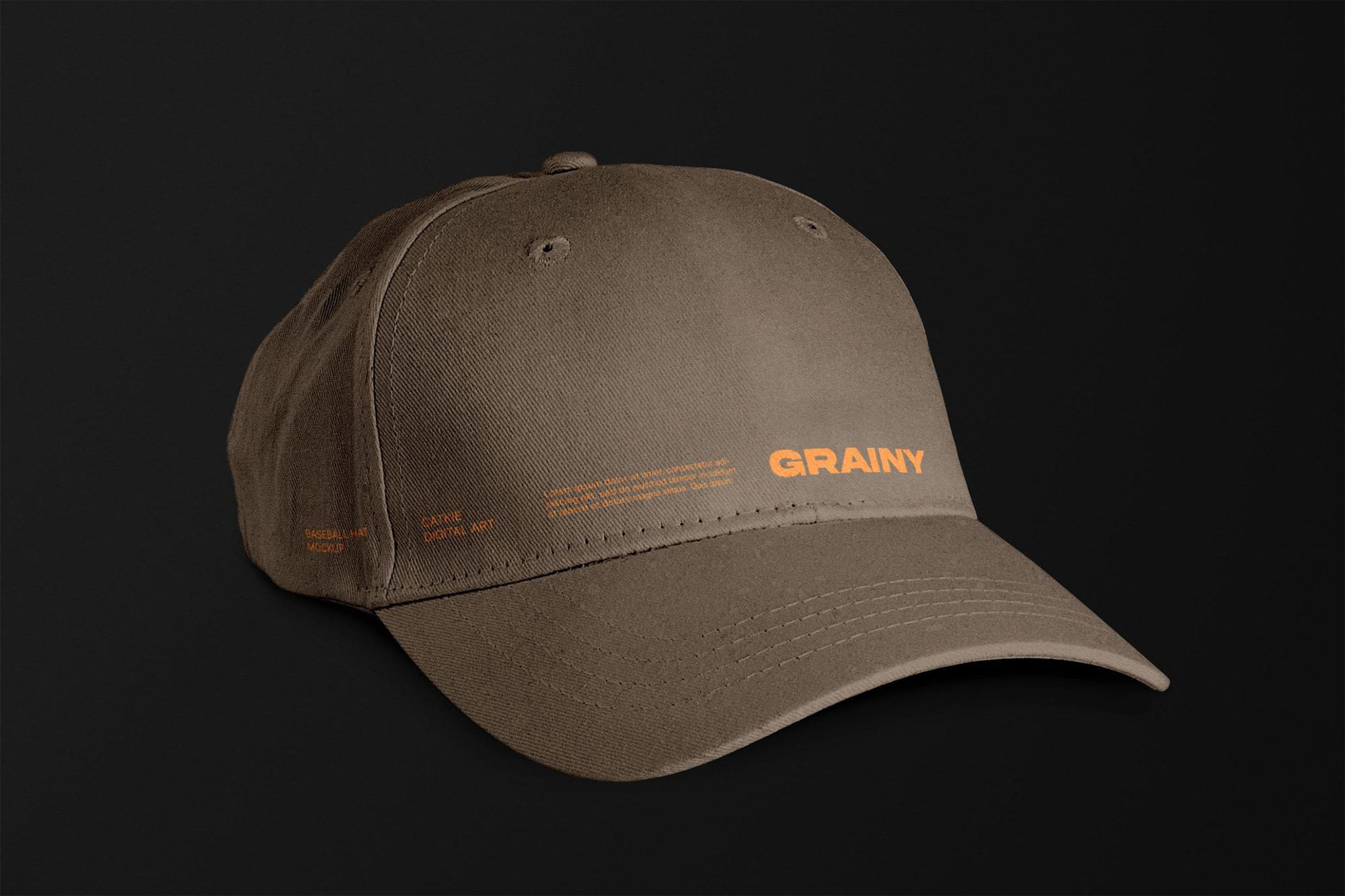 Side View Baseball Cap Mockup Free Download | Resource Boy