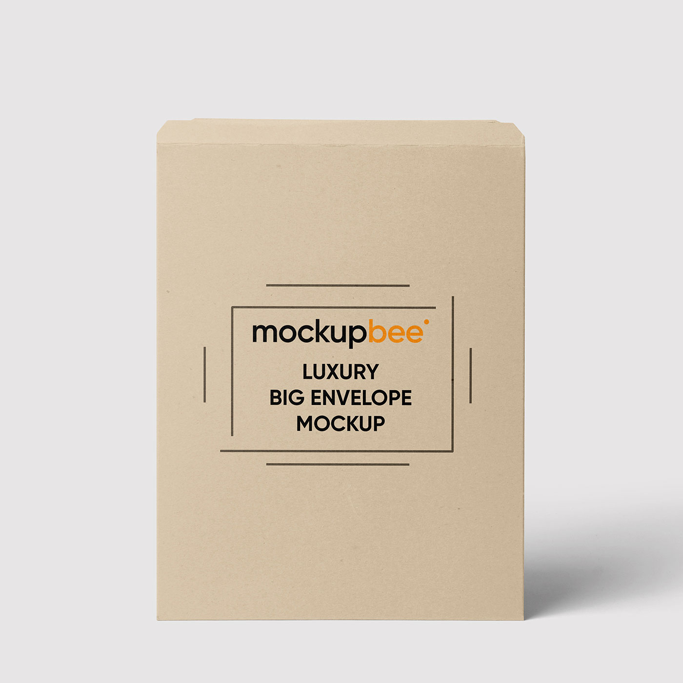 Standing Corporate Envelope Mockup Free Download | Resource Boy