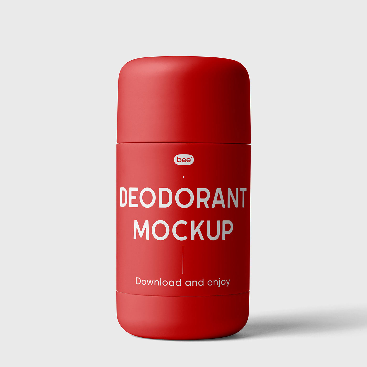Standing Deodorant Bottle Mockup Free Download | Resource Boy
