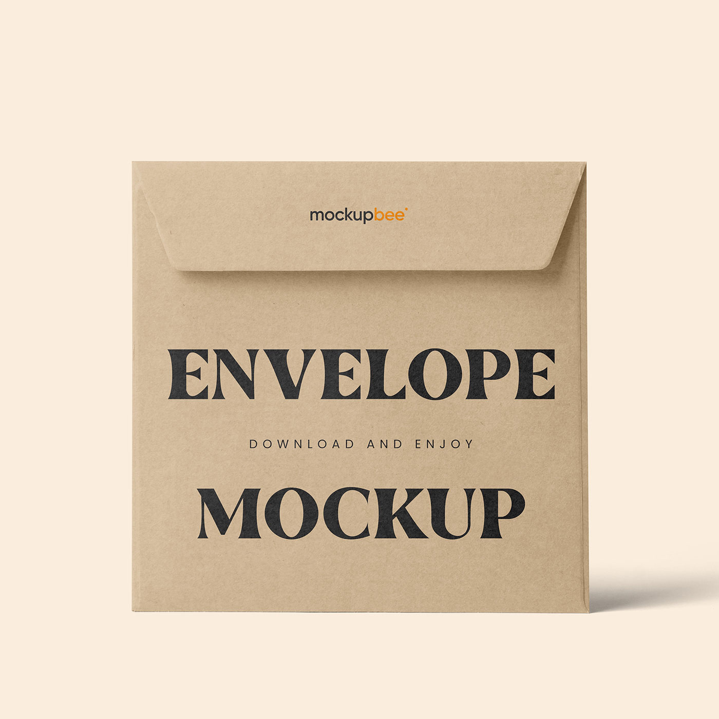 Standing Square Envelope Mockup Free Download | Resource Boy