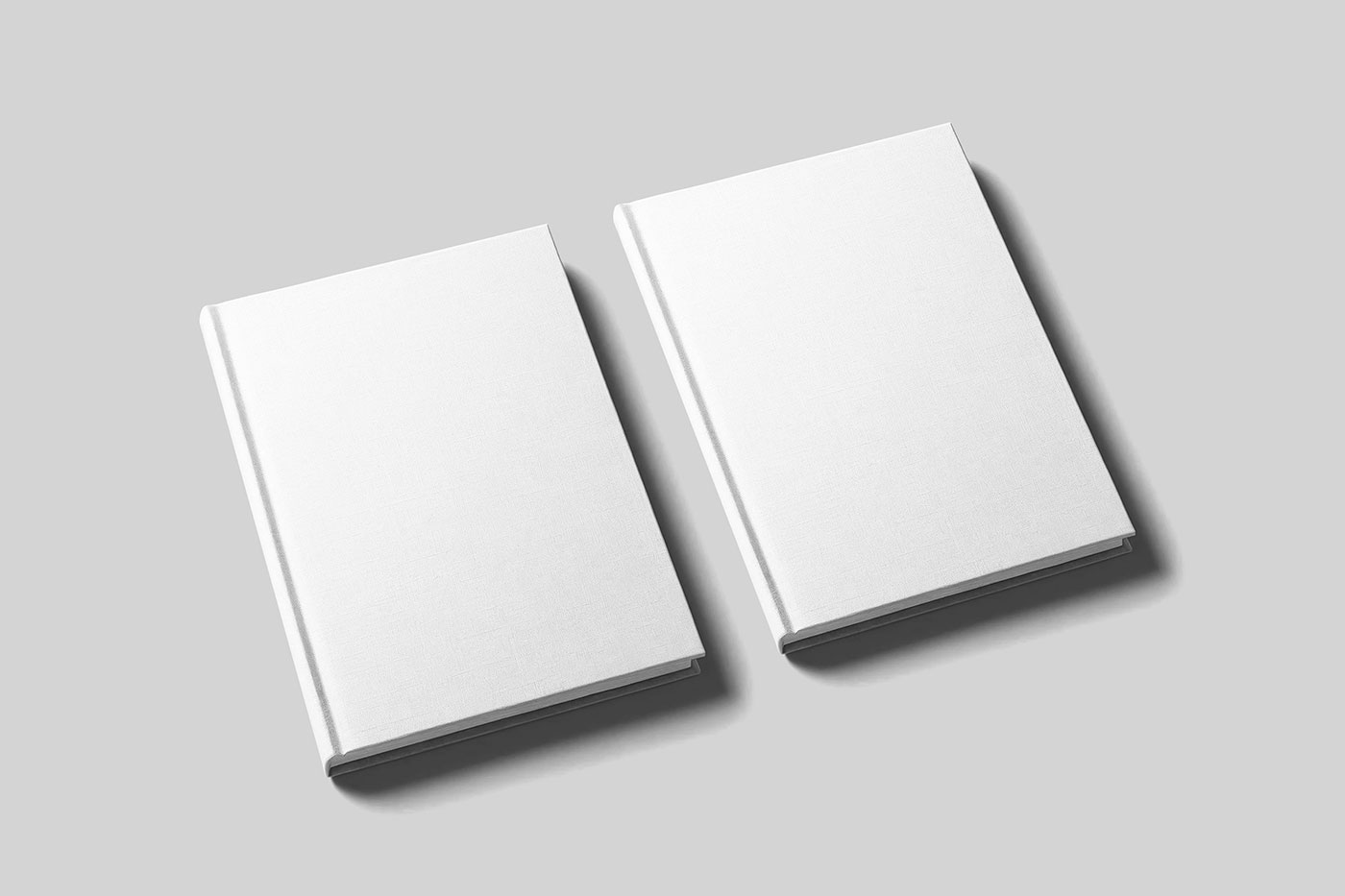 Two Books in Perspective Mockup Free Download | Resource Boy