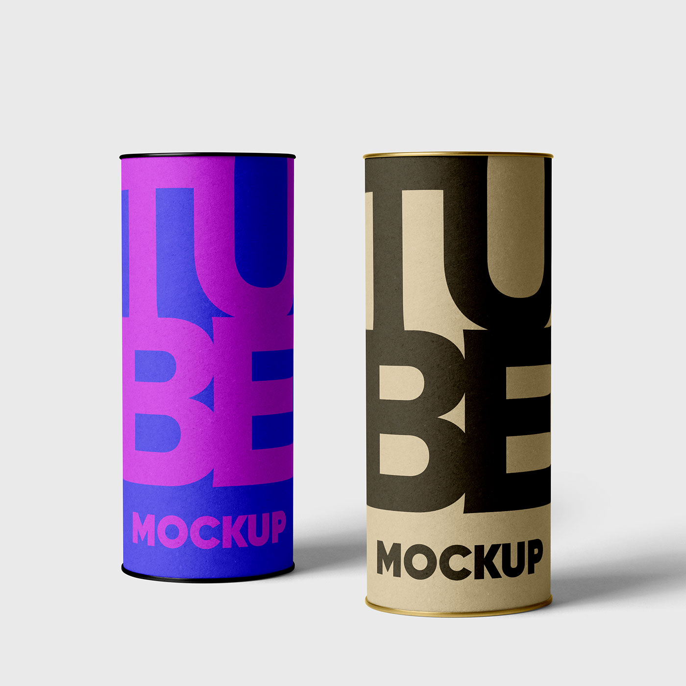 Two Tube Packaging Mockups Free Download | Resource Boy