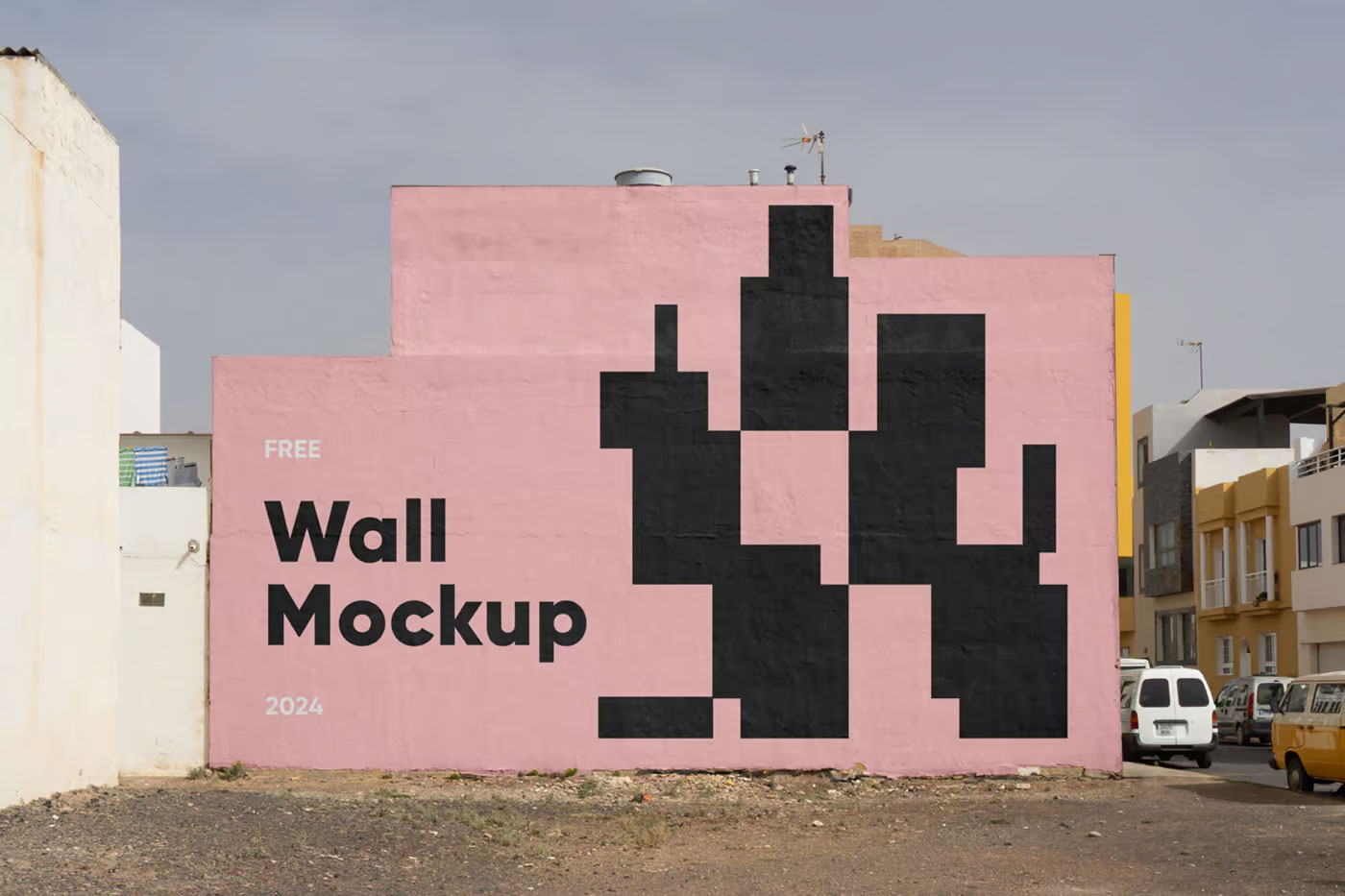 Wall Elevation Mockup Free Download | Resource Boy