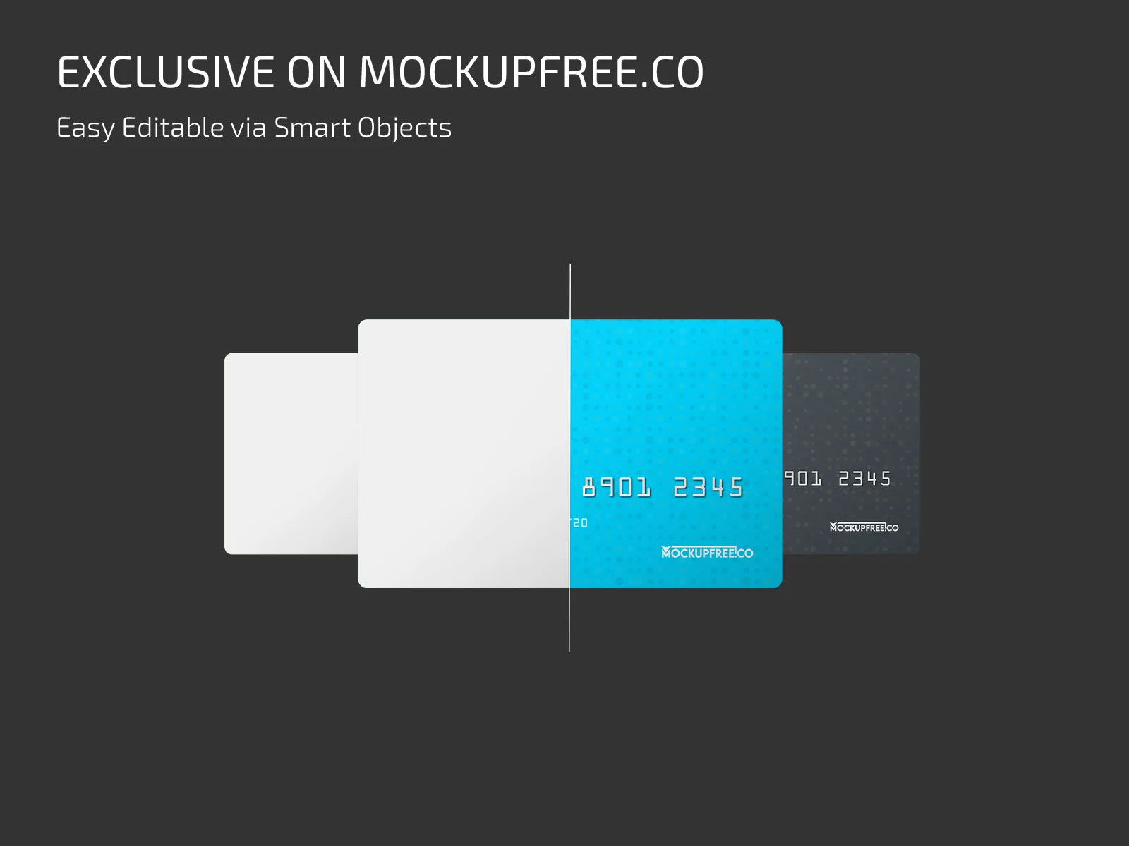 2 Plastic Bank Card Mockups Free Download | Resource Boy