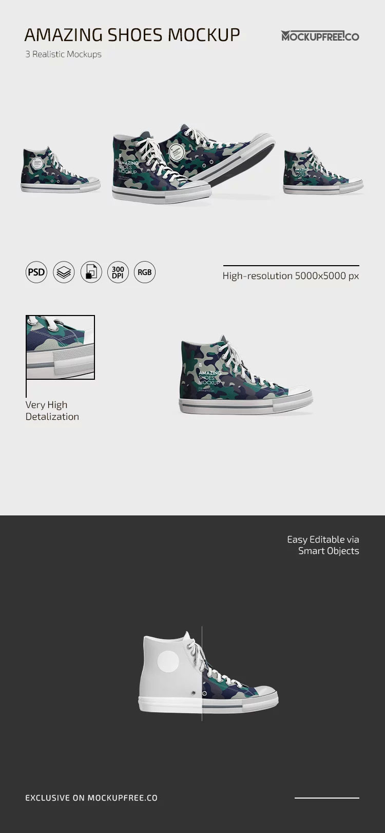 Amazing Shoes Mockups Free Download | Resource Boy