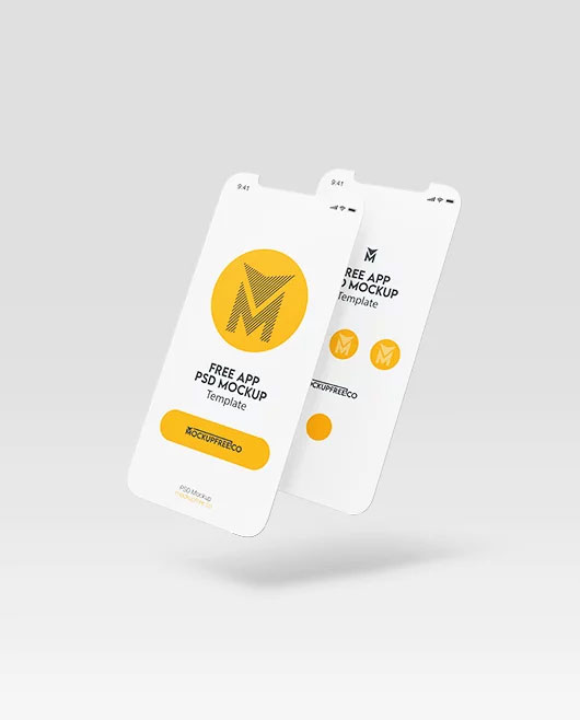 App Mockup Template Free Download | Resource Boy