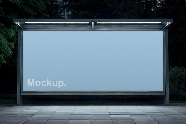 Bus Stop Mockups - Free Download (2025) | Resource Boy
