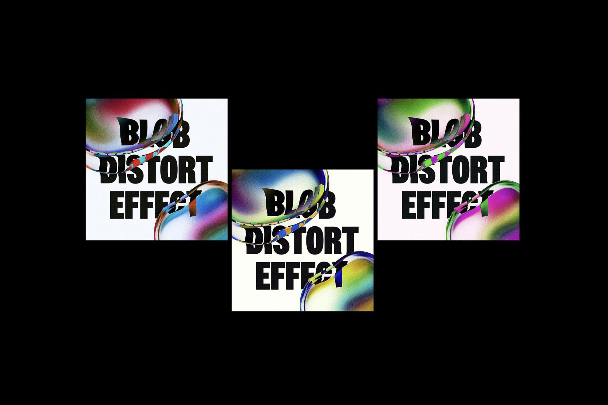 Color Blob Text Logo Effect Free Download | Resource Boy