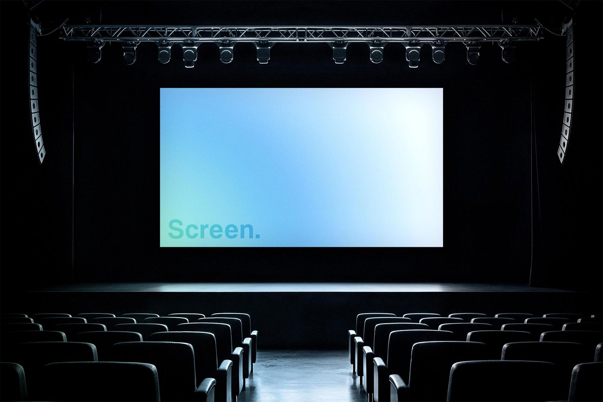 Huge Stage Screen Mockup Free Download | Resource Boy