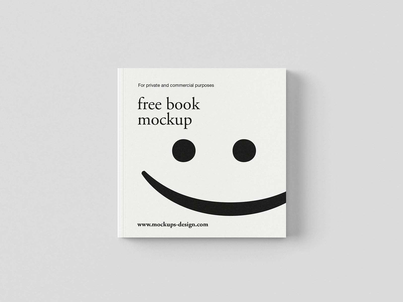 Minimal Square Book Mockup Free Download | Resource Boy