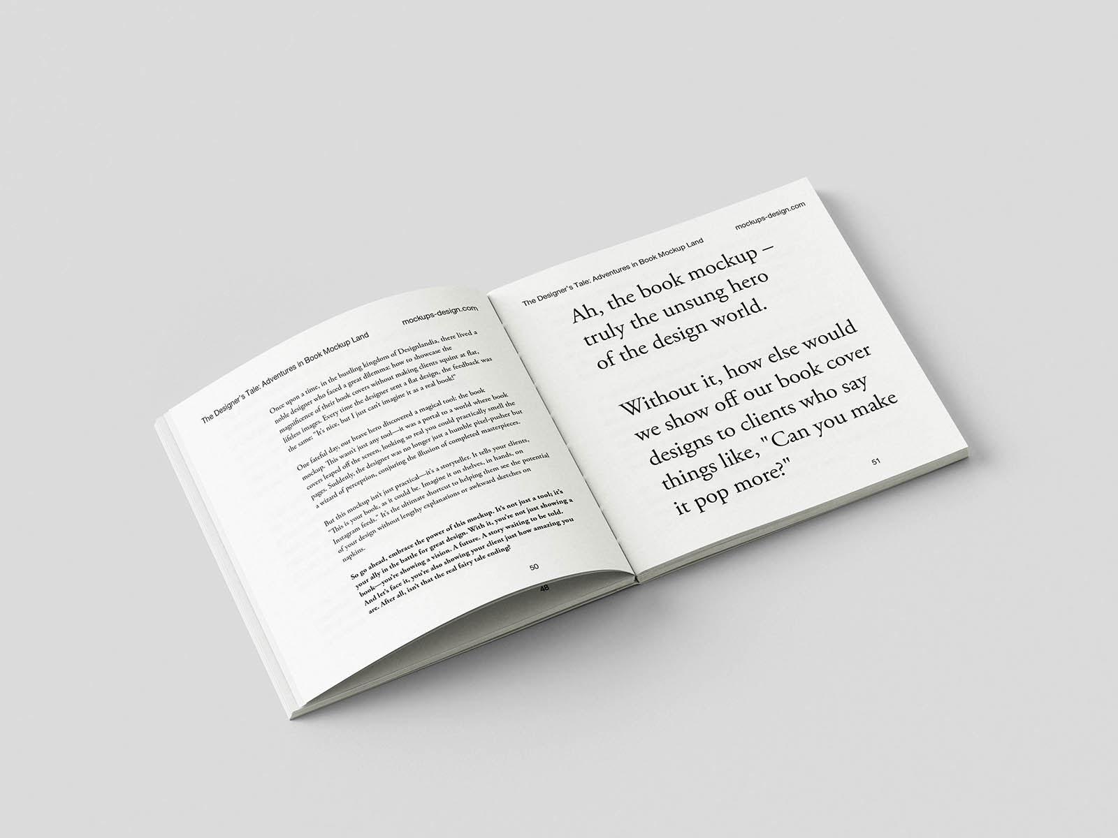 Minimal Square Book Mockup Free Download | Resource Boy