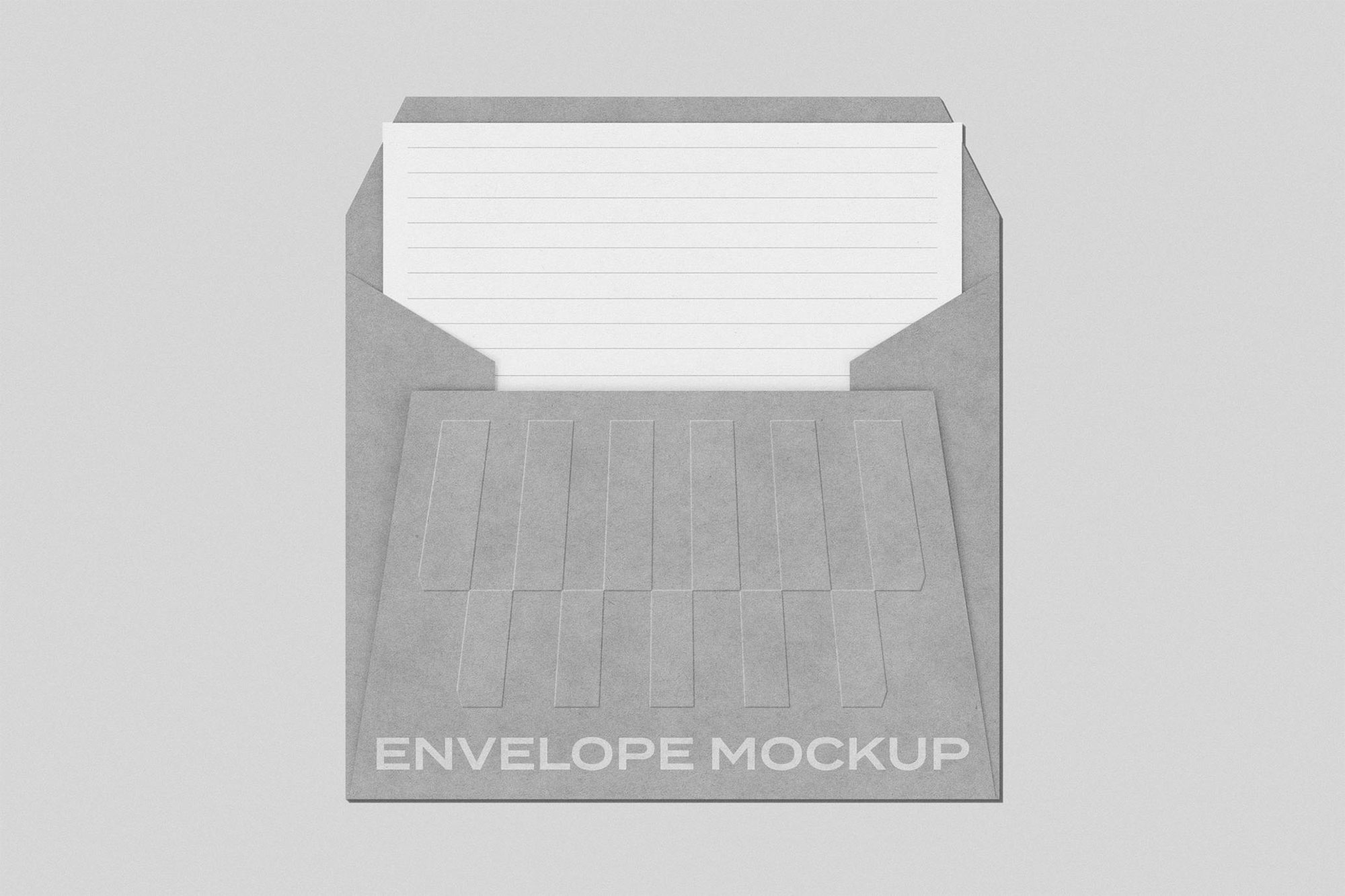 Open Envelope Mockup Free Download | Resource Boy