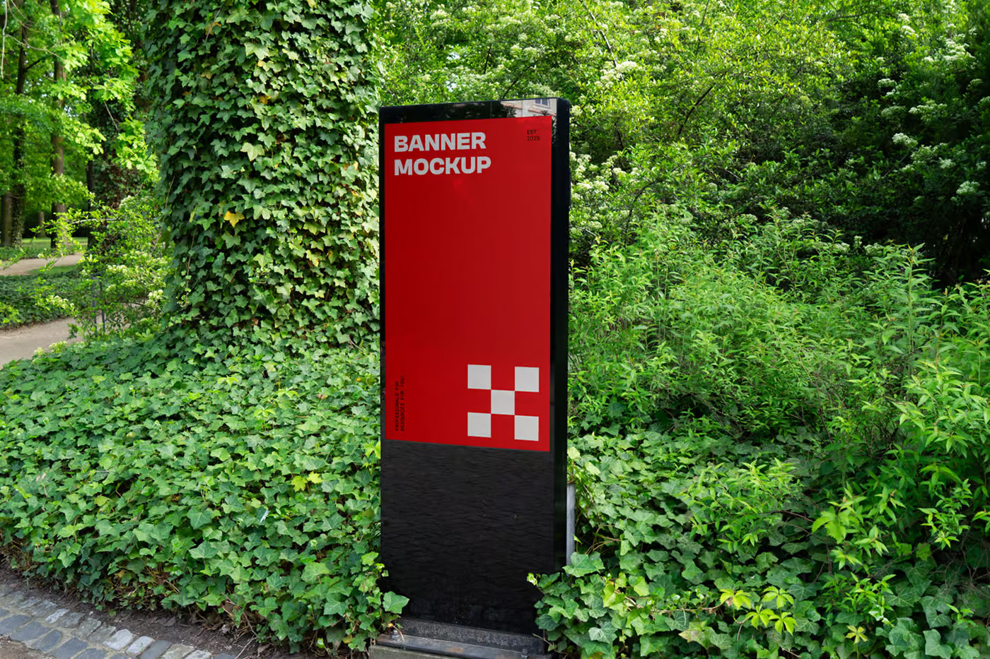 Outdoor Digital Mockup Free Download | Resource Boy