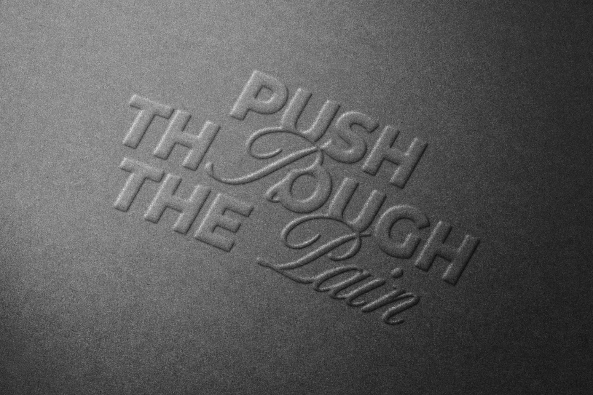 Paper Emboss Logo Mockup / Text Effect Free Download | Resource Boy