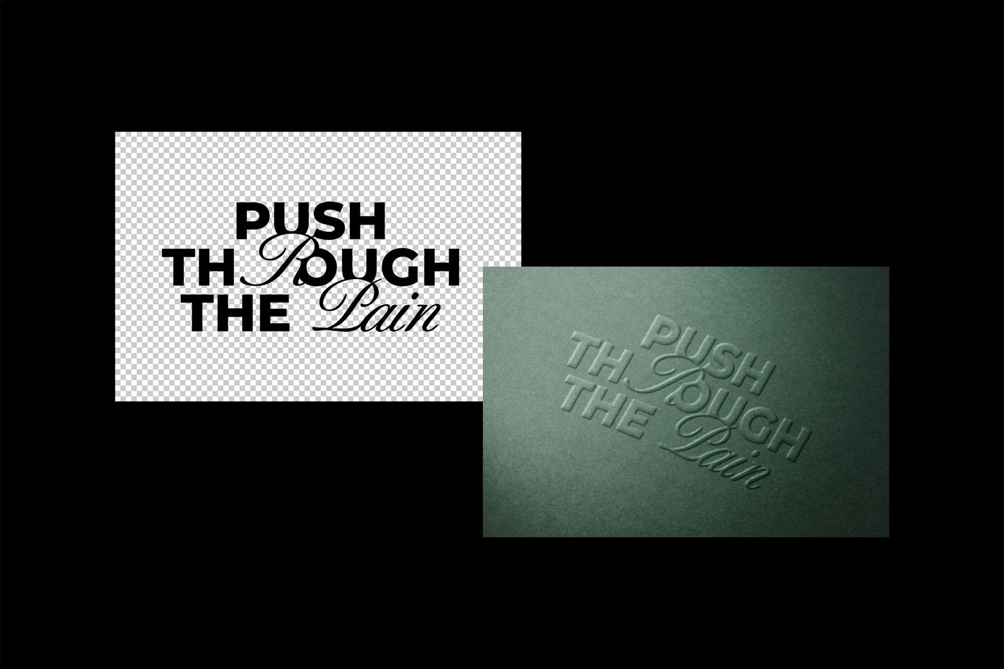 Paper Emboss Logo Mockup / Text Effect Free Download | Resource Boy