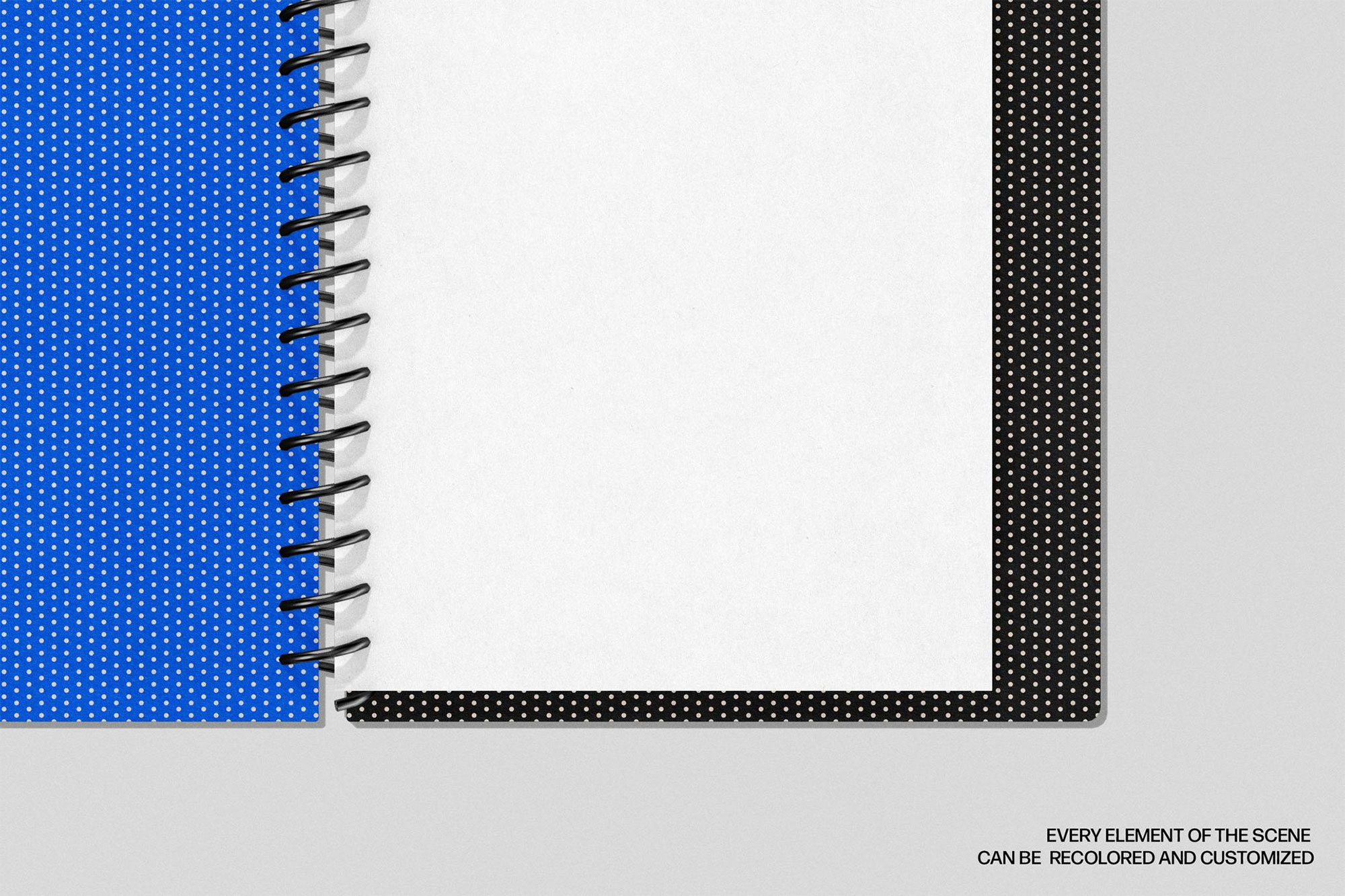 Spiral Notebook Business Card Mockup Free Download | Resource Boy