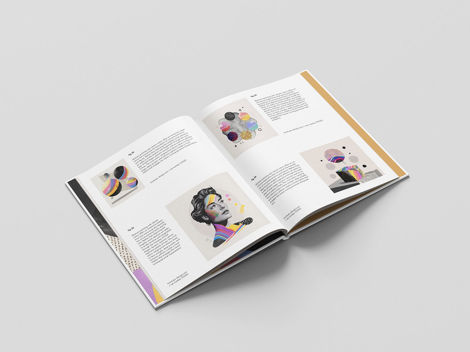 Thin Book with Hard Cover Mockup Free Download | Resource Boy