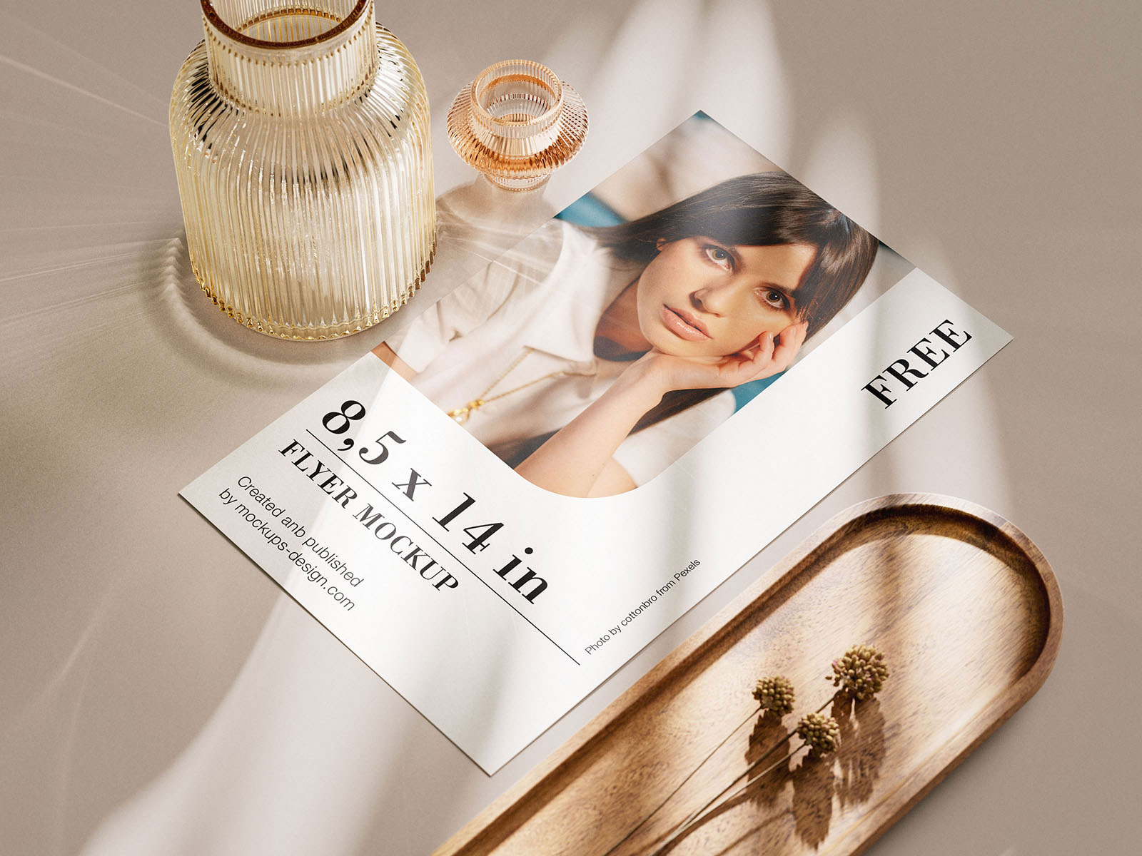 US Format Flyer Mockup Free Download | Resource Boy