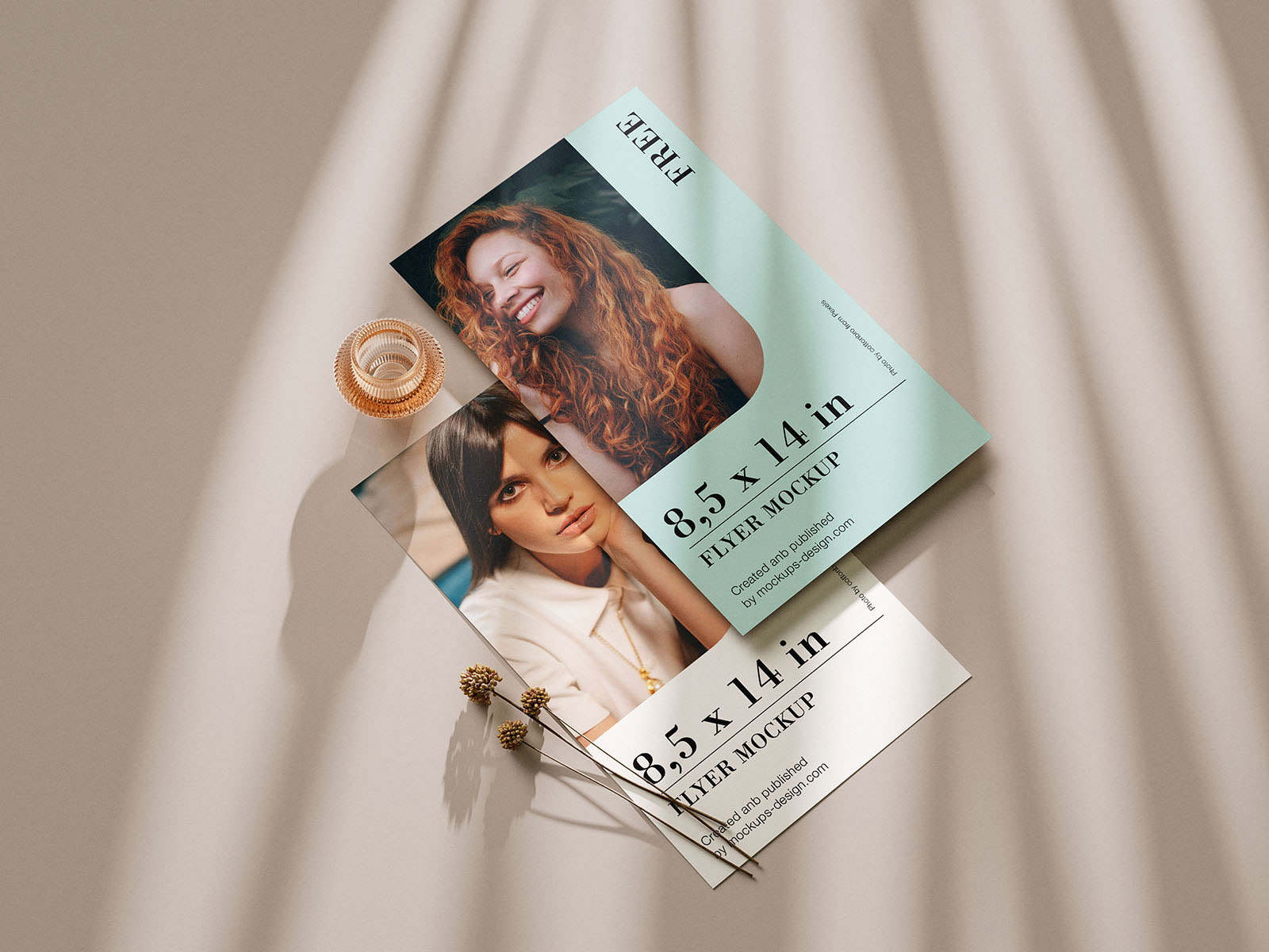 US Format Flyer Mockup Free Download | Resource Boy