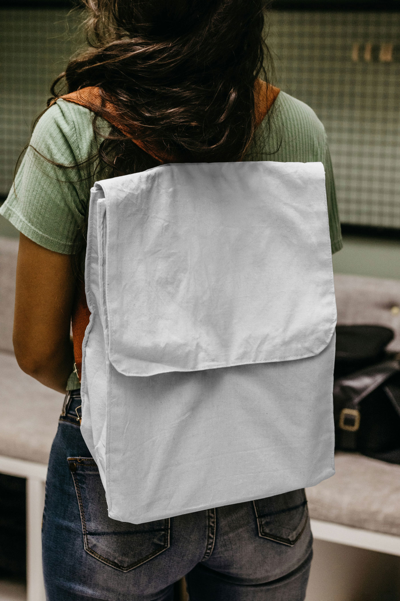 Canvas Backpack Mockup Free Download | Resource Boy