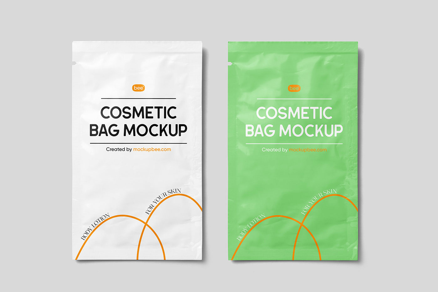 Cosmetic Sample Sachet Mockups Free Download | Resource Boy