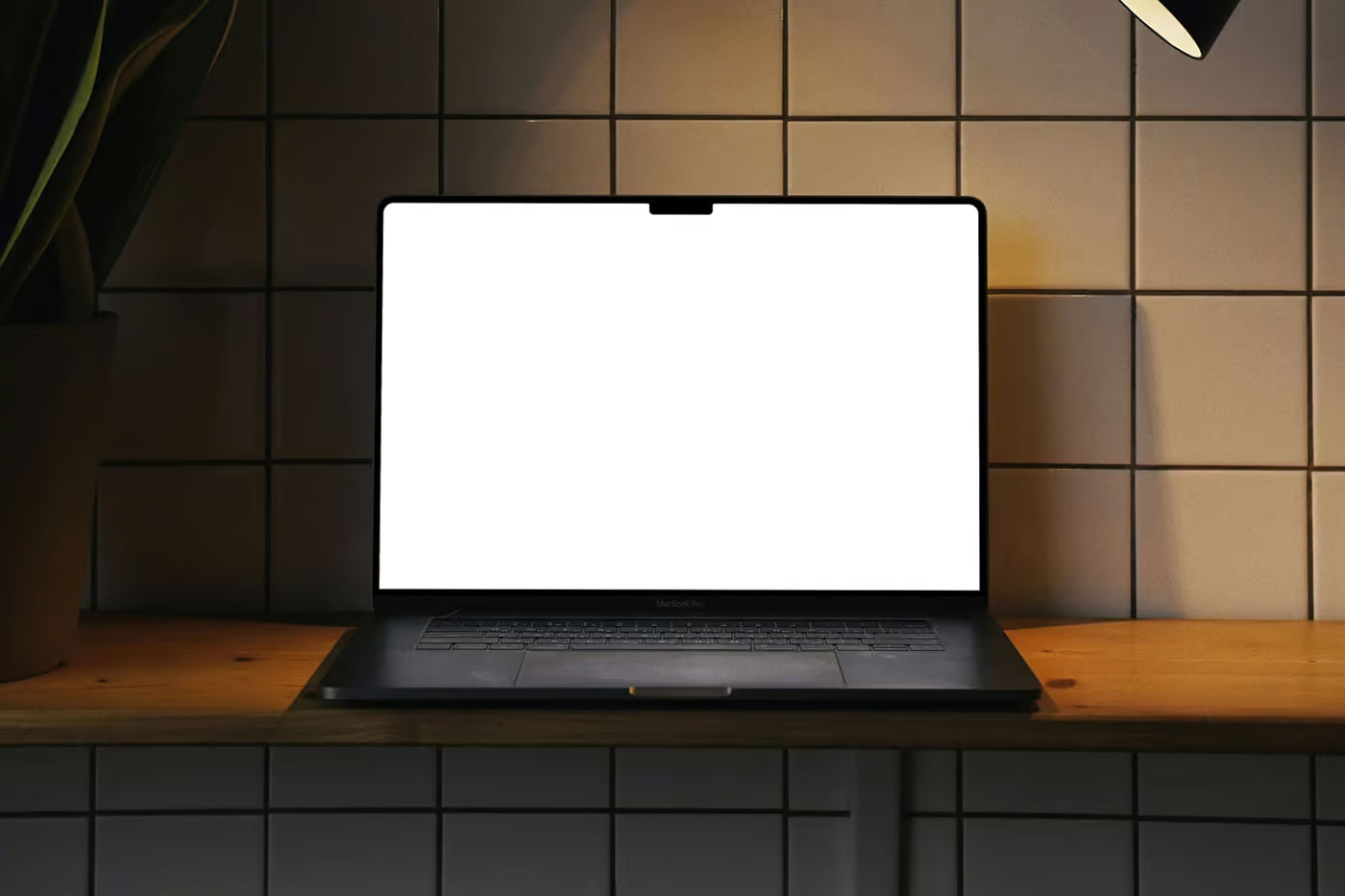 Front View MacBook 16 Pro Mockup Free Download | Resource Boy