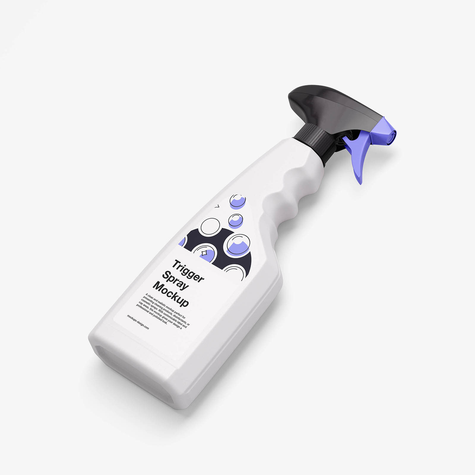 Realistic Trigger Spray Mockup Free Download | Resource Boy