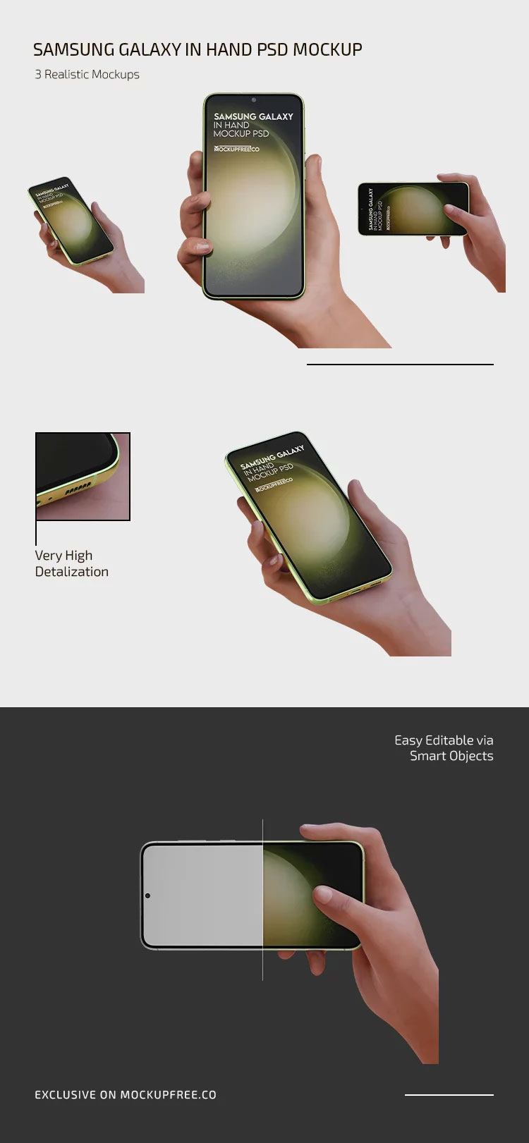 Samsung Galaxy Hand Mockup Free Download | Resource Boy