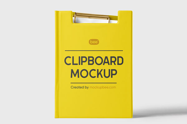 Standing Corporate Clipboard Mockup Free Download | Resource Boy