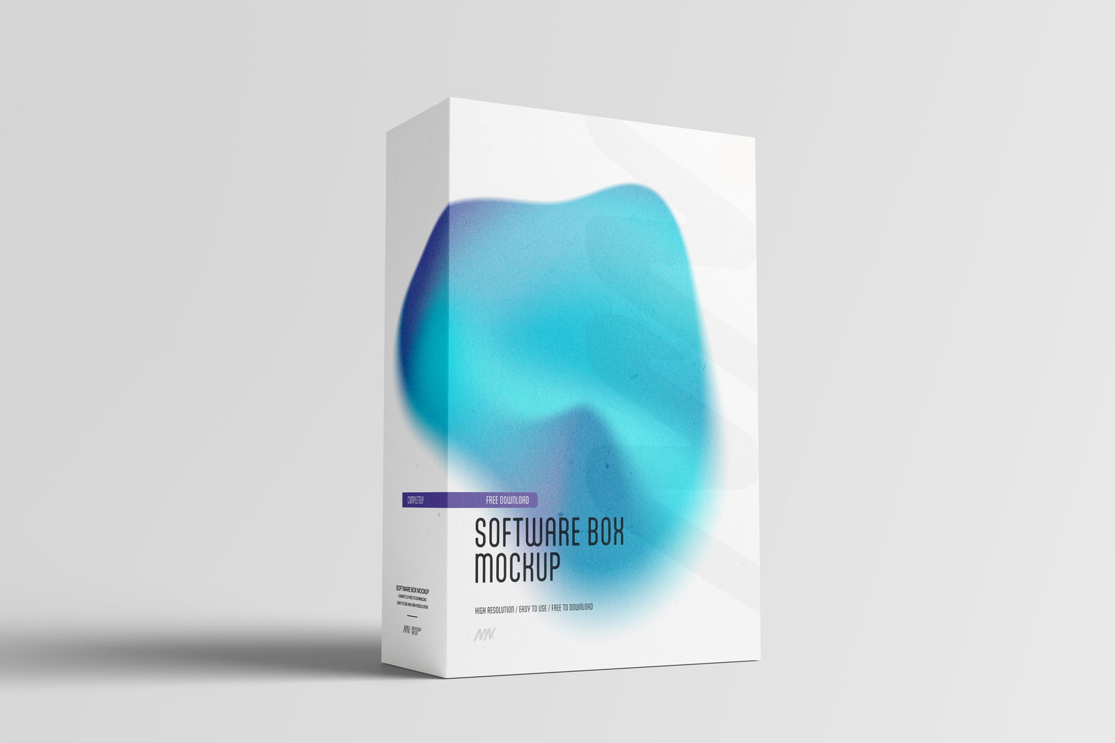 Thick Software Box Mockup Free Download | Resource Boy