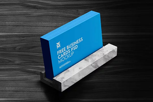 Three Business Cards Mockup Free Download | Resource Boy