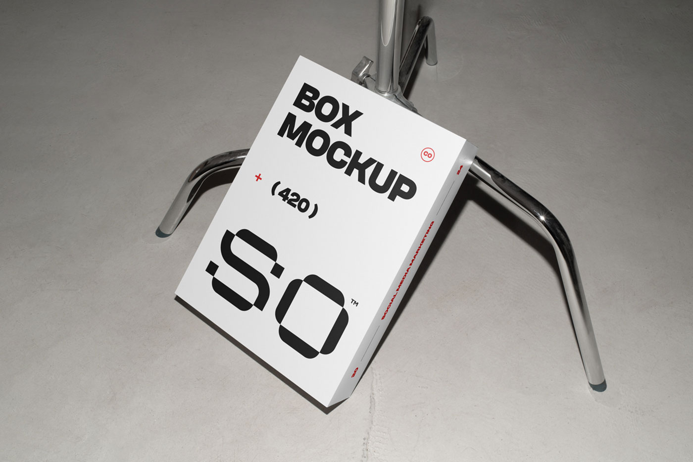 White Box Mockup Free Download | Resource Boy
