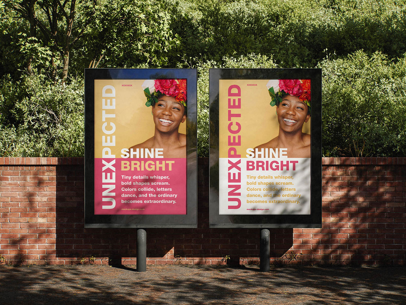 Citylight Poster Mockup Free Download | Resource Boy