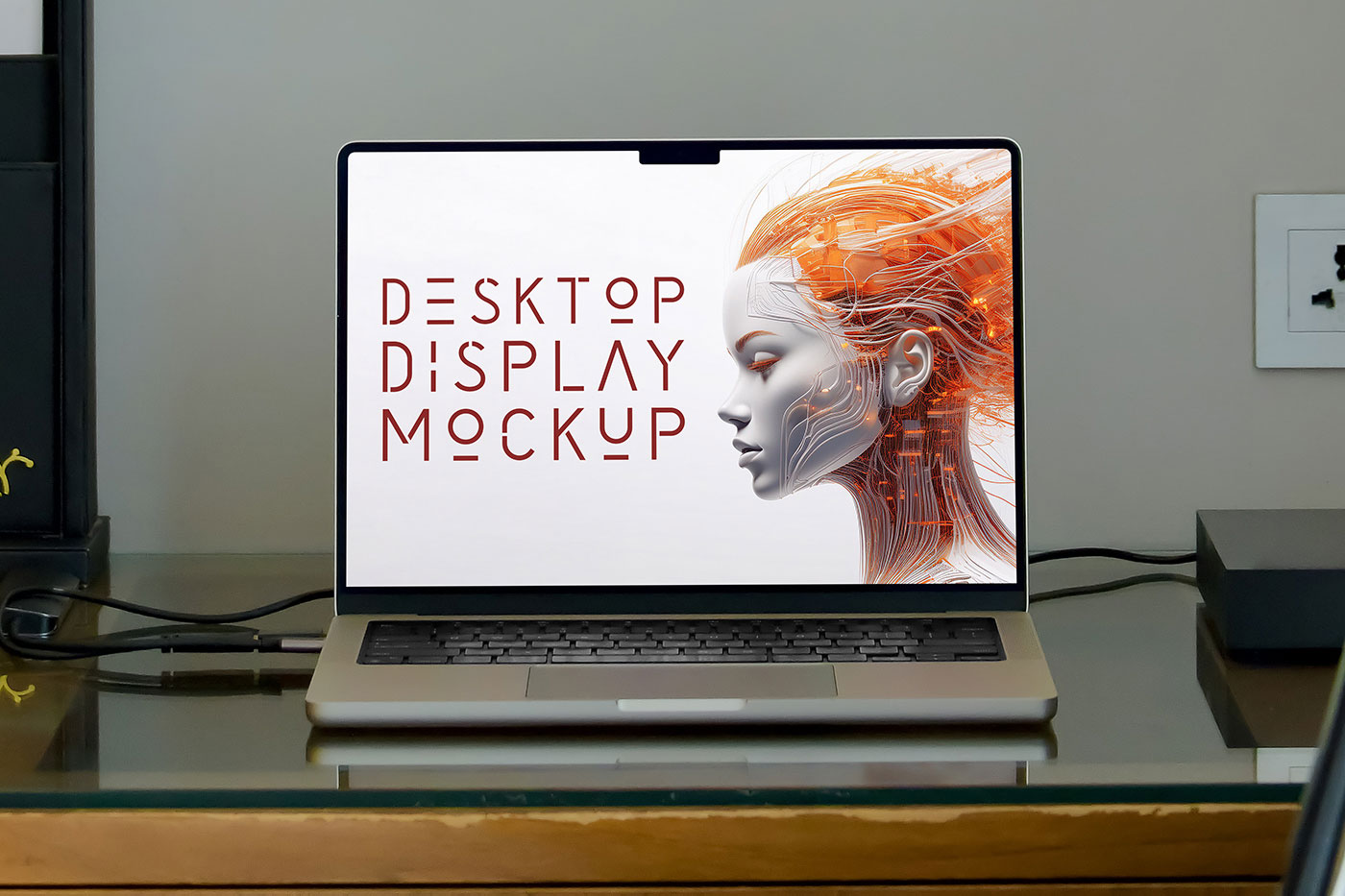 Front View MacBook Mockup Free Download | Resource Boy