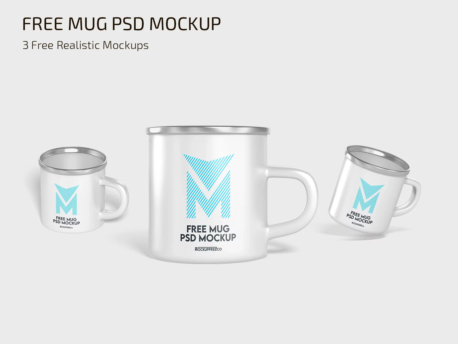Glossy Metallic Mug Mockup Free Download | Resource Boy