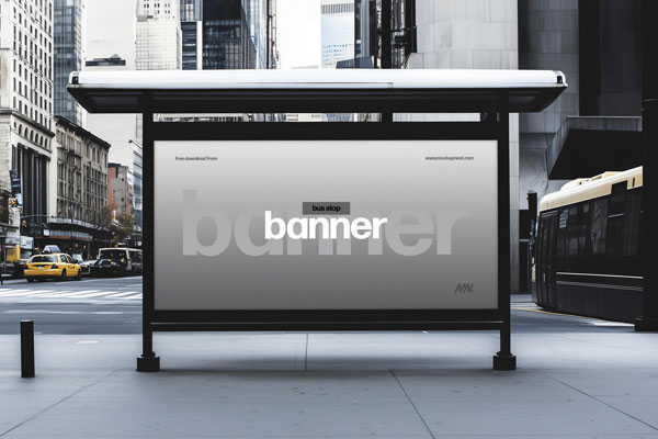 Bus Stop Mockups - Free Download (2025) | Resource Boy
