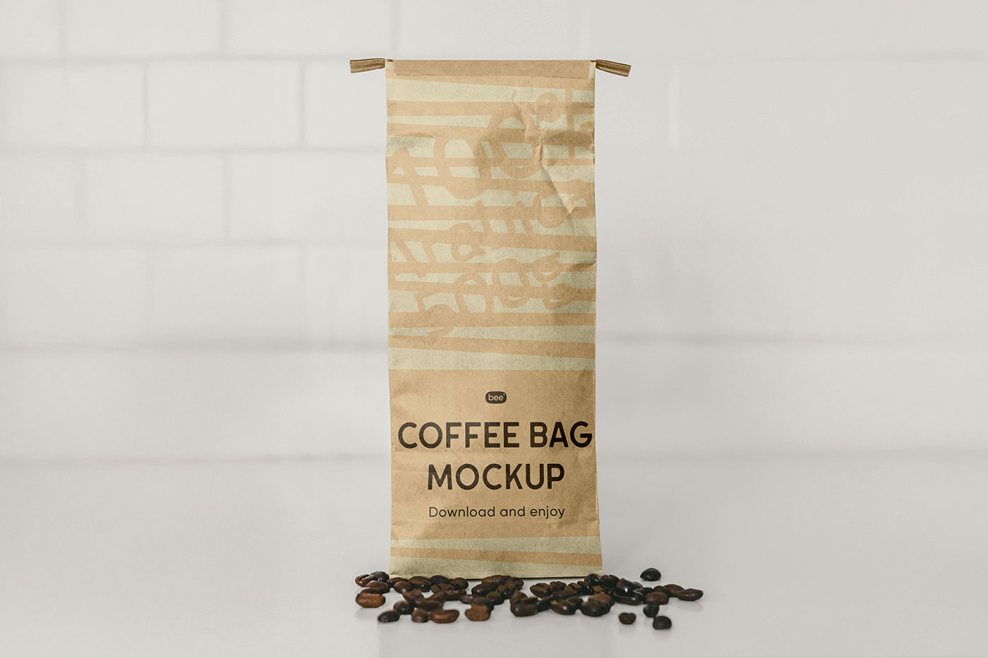 Open Coffee Bag Mockup Free Download | Resource Boy