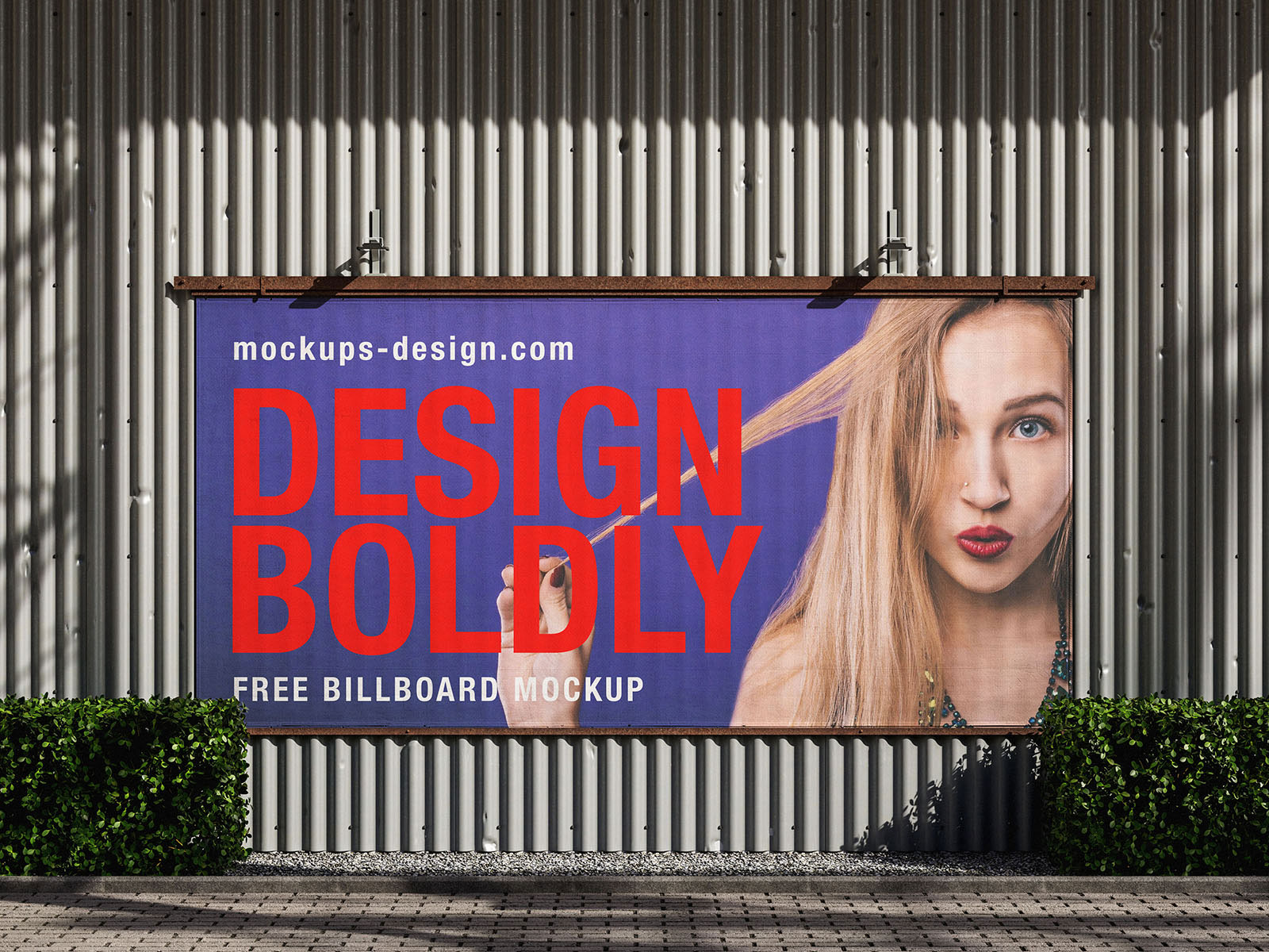 Outdoor Banner Mockup Free Download | Resource Boy