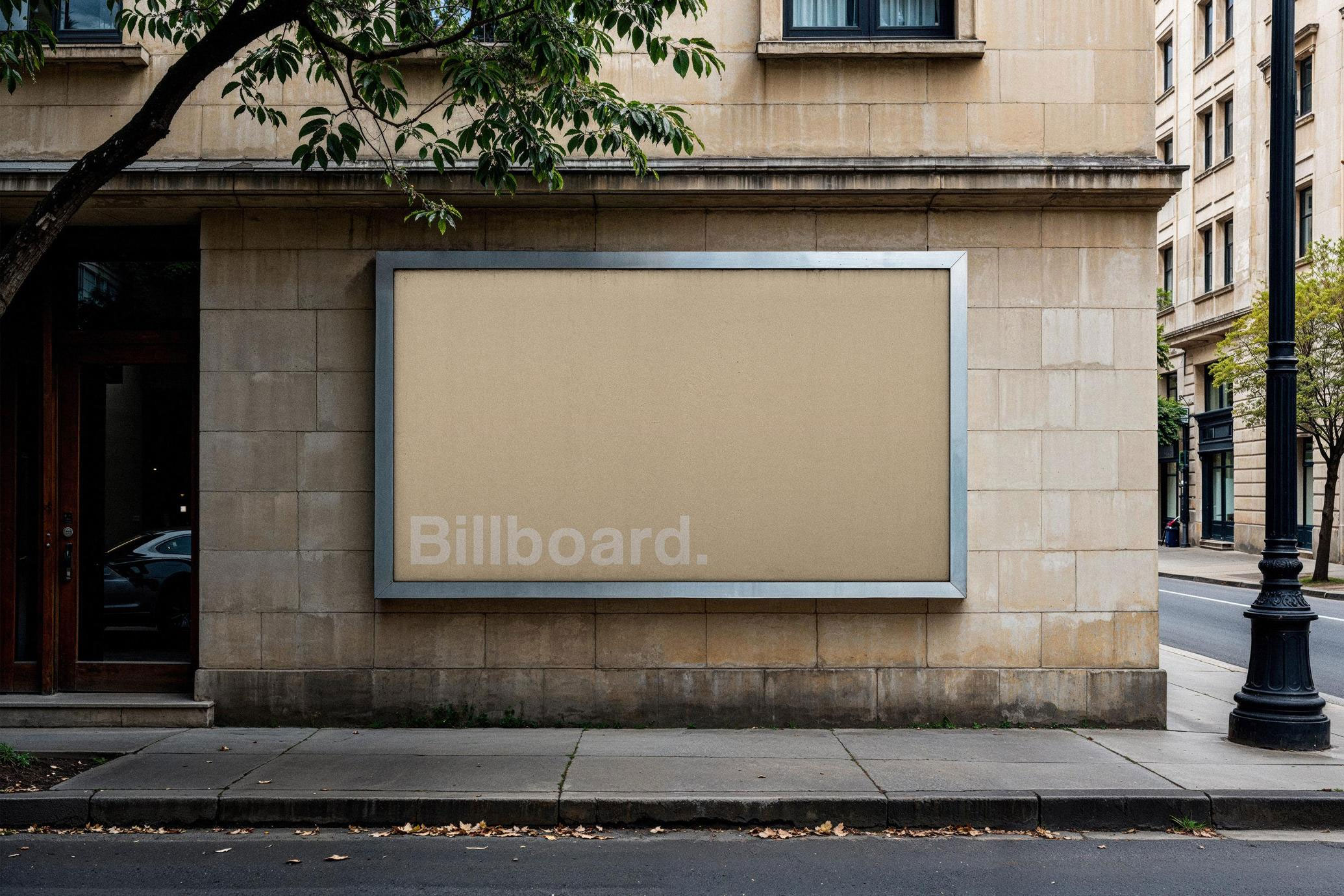Outdoor Urban Banner Mockup Free Download | Resource Boy