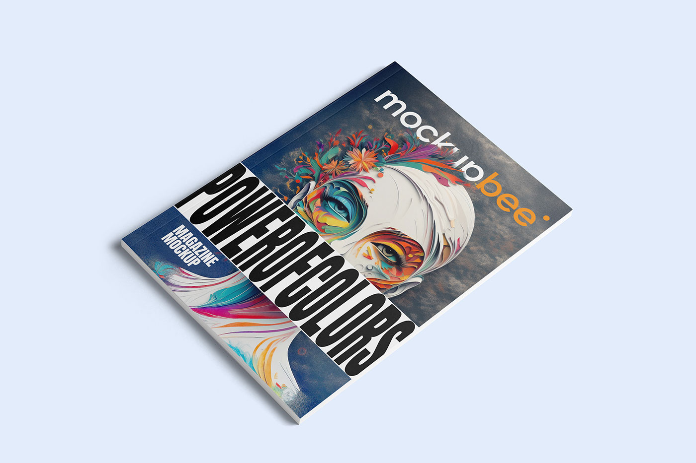 Perspective Magazine Cover Mockup Free Download | Resource Boy