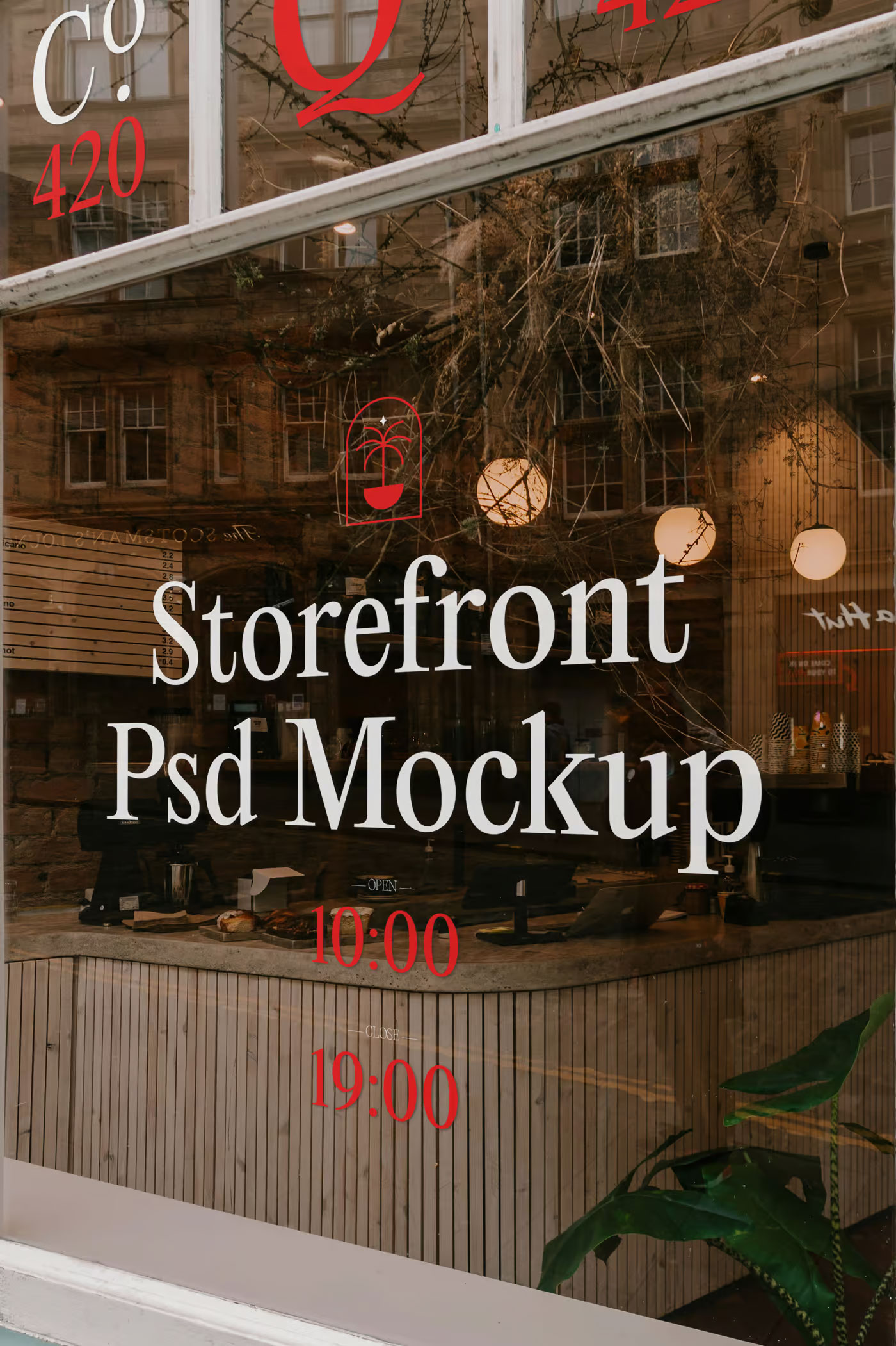 Restaurant Storefront Mockup Free Download | Resource Boy
