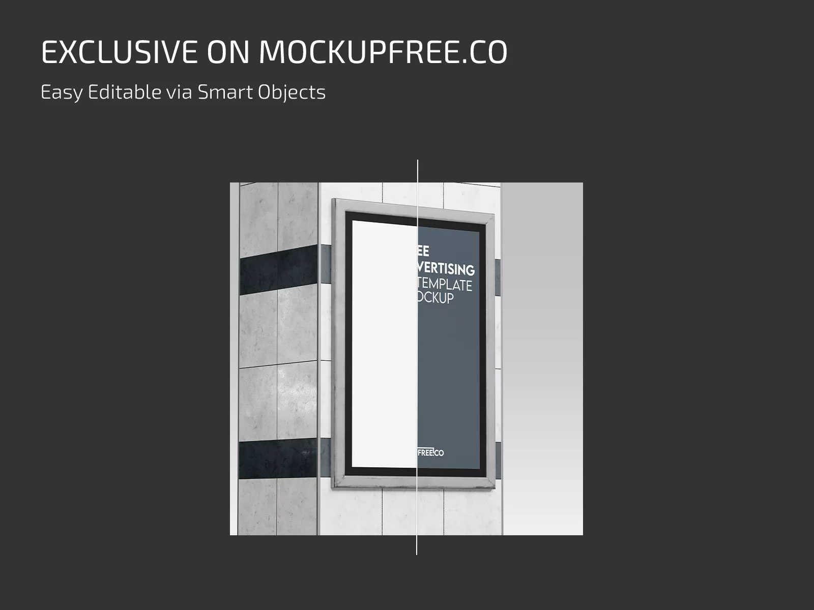 Smart Advertising Signage Mockup Free Download | Resource Boy