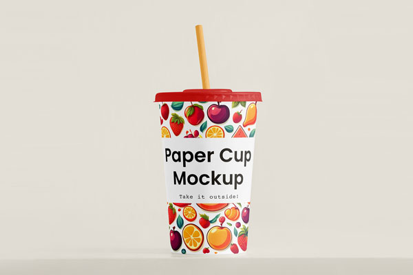 Soft Drink Paper Cup Mockup Free Download | Resource Boy