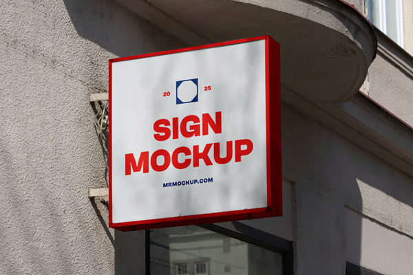 Sign Mockups - Free Download (2026) | Resource Boy