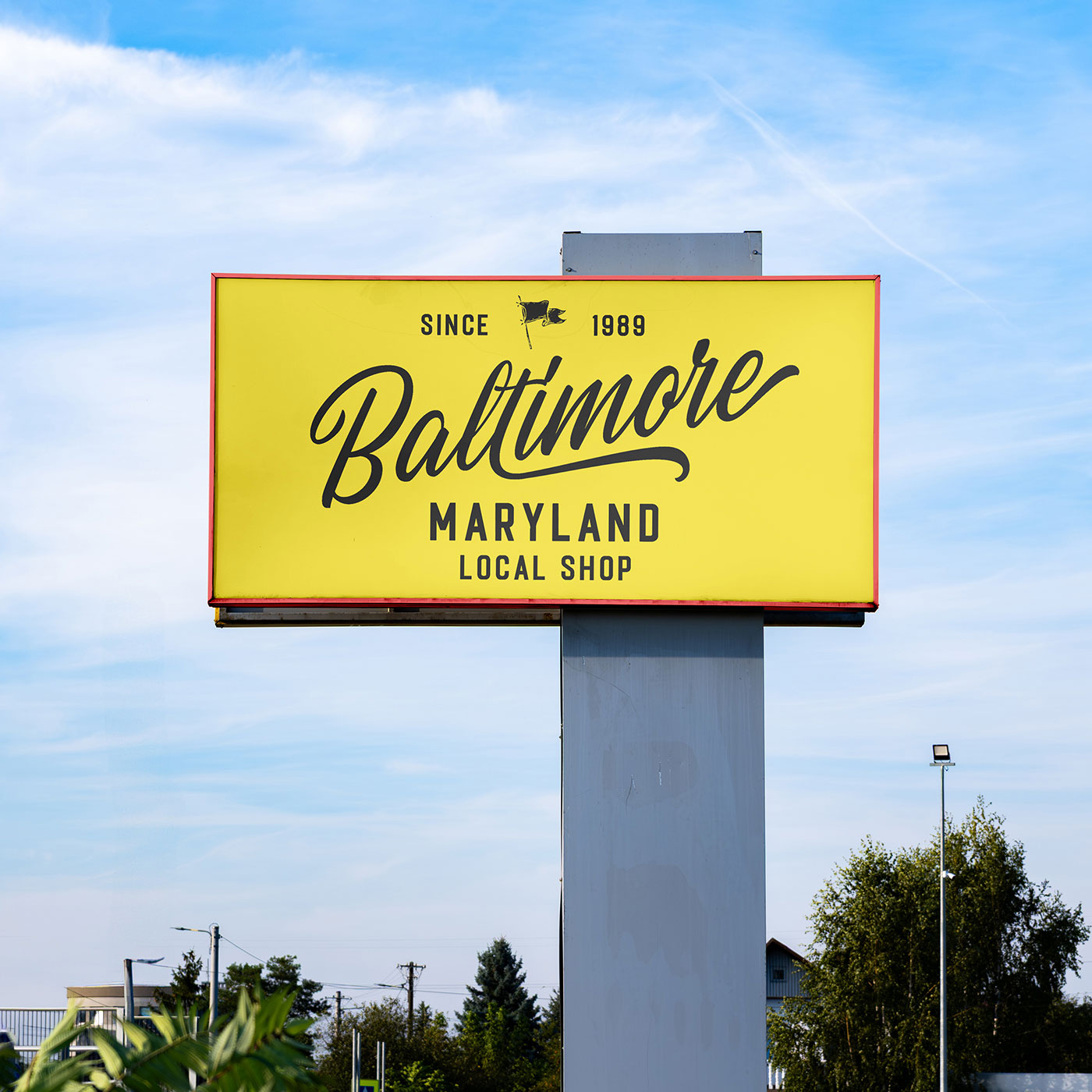 Standing Signage Mockup Free Download | Resource Boy