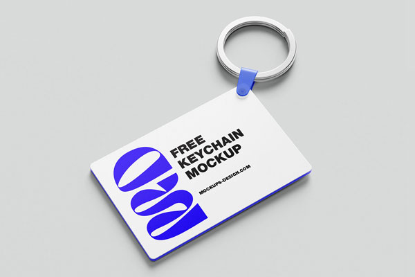 Versatile Keychain Mockup Free Download | Resource Boy