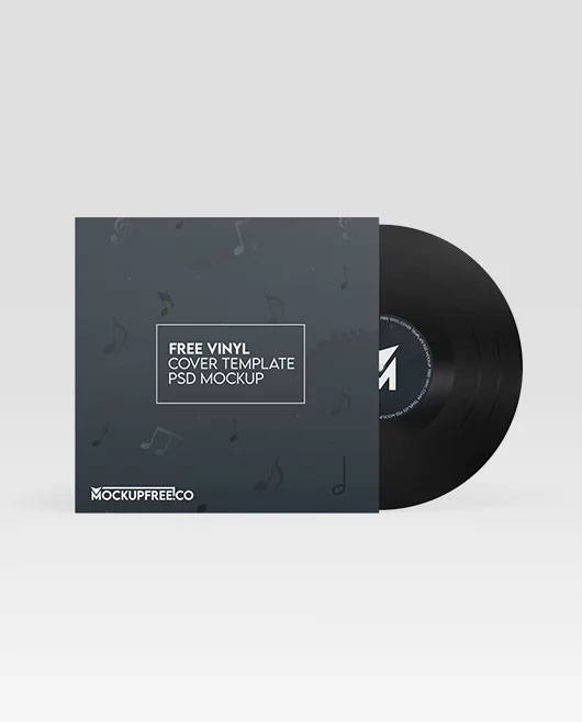 Vinyl Cover Mockup Free Download | Resource Boy