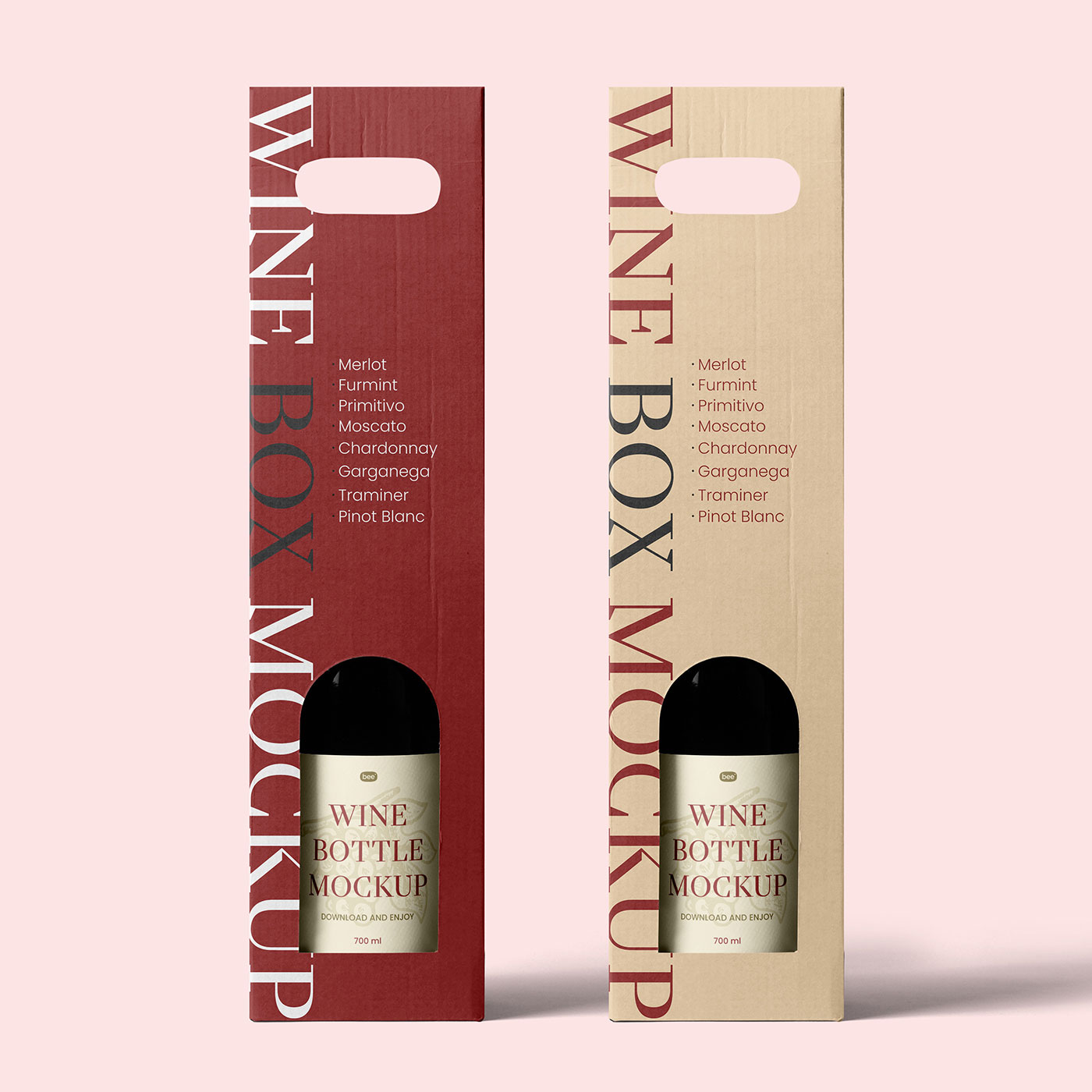 Wine Bottle Packaging Mockup Free Download | Resource Boy