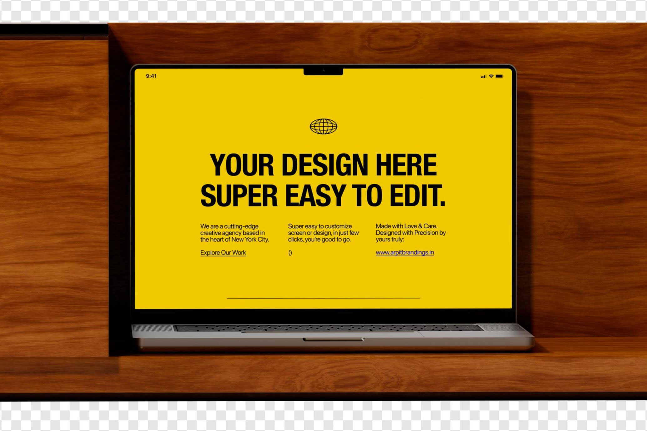 Animated MacBook Pro Mockup Free Download | Resource Boy